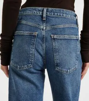 AGOLDE Harper Mid-rise Straight Jeans