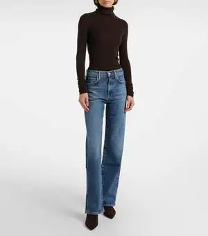 AGOLDE Harper Mid-rise Straight Jeans