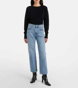 AGOLDE Valen High-rise Straight Jeans
