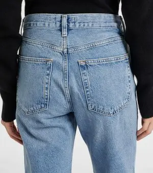AGOLDE Valen High-rise Straight Jeans