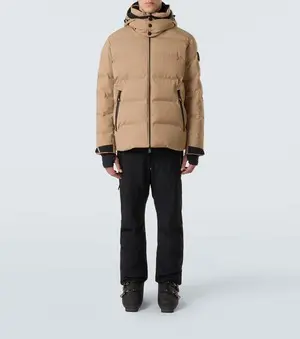 Moncler Montgetech Down Ski Jacket - Beige