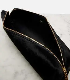 Khaite Kye Calf Hair Clutch