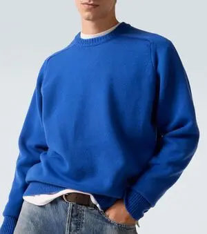 A.PRESSE Wool Crewneck Sweater