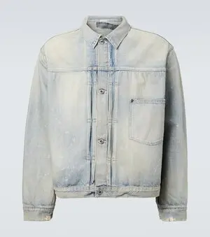 A.presse Denim Jackets For Men