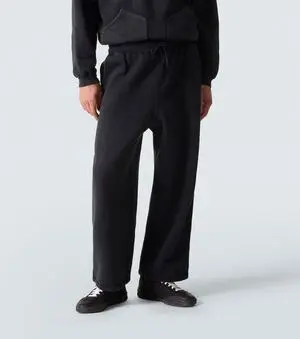 A.PRESSE Vintage Cotton Jersey Sweatpants