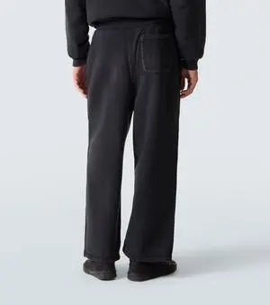 A.PRESSE Vintage Cotton Jersey Sweatpants