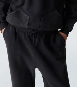 A.PRESSE Vintage Cotton Jersey Sweatpants