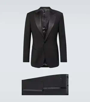 Giorgio Armani Single-breasted Virgin Wool Tuxedo
