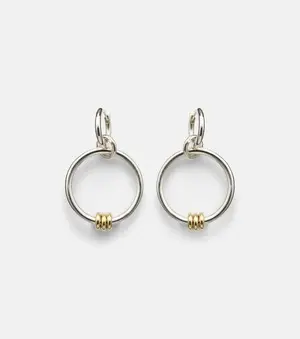 SPINELLI KILCOLLIN Asha Sterling And 18kt Gold Earrings - Silver