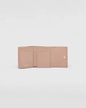 Prada Small Saffiano Leather Wallet - Powder Pink