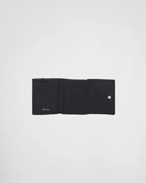Prada Small Saffiano Leather Wallet - Black