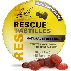 NELSON BACH Bach Rescue Pastilles Black Currant 35 Lozenges - One-color
