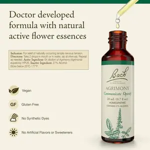 NELSON BACH Bach Agrimony 20 Milliliters
