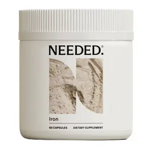 NEEDED Iron 60 Capsules - One-color