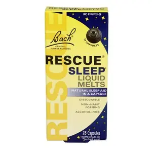 NELSON BACH Bach Rescue Sleep Liquid Melts 28 Capsules - One-color