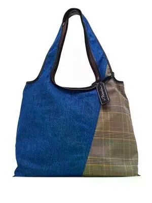3.1 Phillip Lim Patchwork Tote Bag - Blue