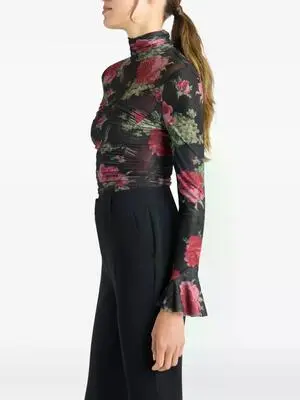 Cinq À Sept Lucy Baroque Roses Top