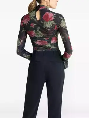 Cinq À Sept Lucy Baroque Roses Top