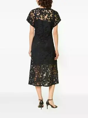BOSS Floral Gathered Dress