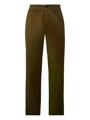 C.P. COMPANY Button-fastening Cotton Trousers