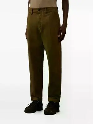 C.P. COMPANY Button-fastening Cotton Trousers