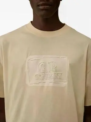 C.P. COMPANY Embossed-design T-shirt