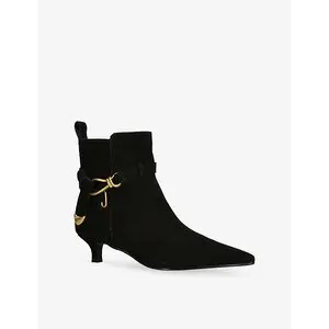 Steve Madden Roller Suede Kitten-heel Ankle Boots