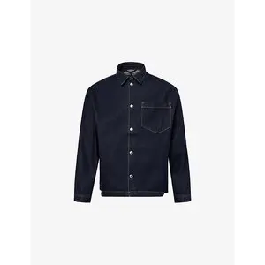 7 For All Mankind Regular-fit Denim Overshirt - Origins
