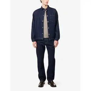 7 For All Mankind Regular-fit Denim Overshirt - Origins