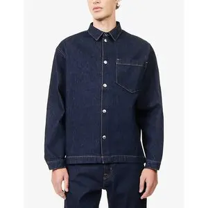 7 For All Mankind Regular-fit Denim Overshirt - Origins