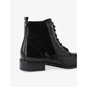 Carvela Studio Spike Patent-leather Ankle Boots