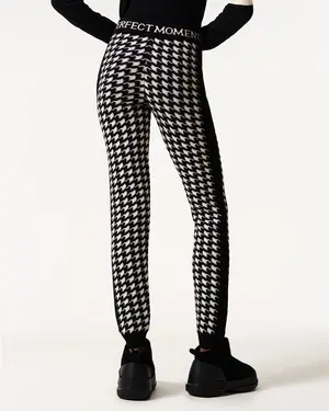Perfect Moment Houndstooth Merino Wool Legging