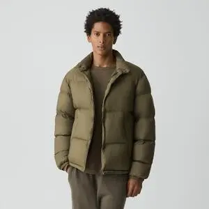 Dropped Shoulder Puffer Jackets