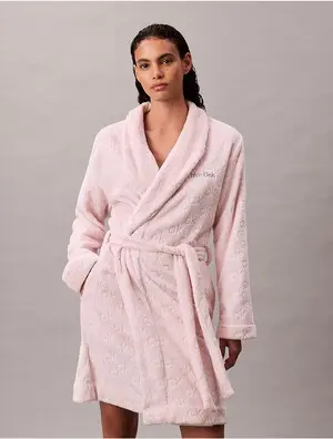 Calvin Klein Allover Logo Robe