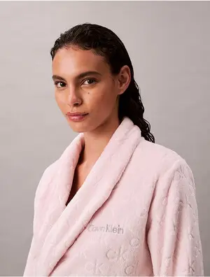 Calvin Klein Allover Logo Robe