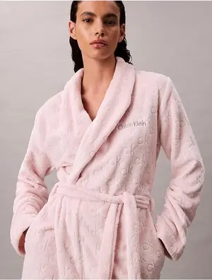 Calvin Klein Allover Logo Robe