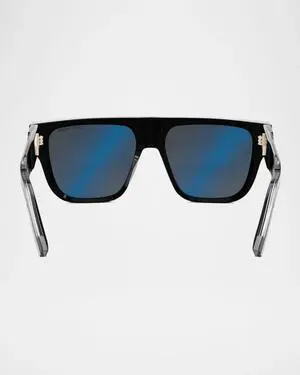 Dior CD Diamond S6I Square Sunglasses Sblksmk