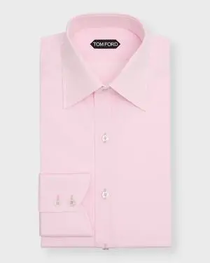 TOM FORD Cotton Dress Shirt Pink