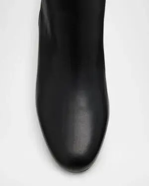CHRISTIAN LOUBOUTIN 55mm Jane Botta Leather Knee-high Boots - Black