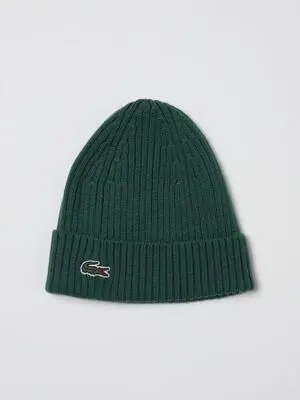 Lacoste Ribbed Beanie - Green