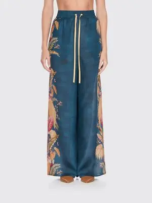 Zimmermann Printed Wide Leg Pants