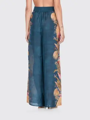 Zimmermann Printed Wide Leg Pants