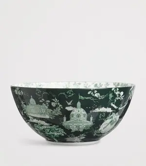 Harrods Fine Bone China Toile Bowl