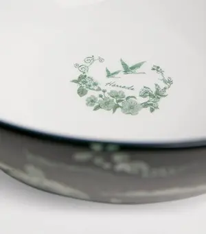 Harrods Fine Bone China Toile Bowl