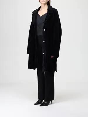 Pinko Fur Coat - Black
