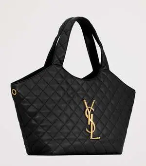 Saint Laurent Icare Medium Quilted Tote