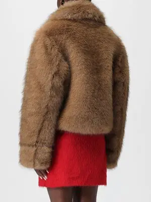 MSGM Fur Coat
