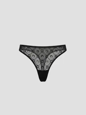 MARINE SERRE Lingerie Black