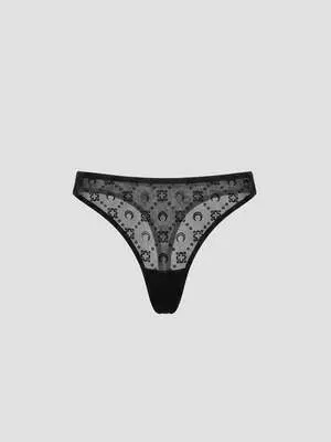 MARINE SERRE Lingerie - Black
