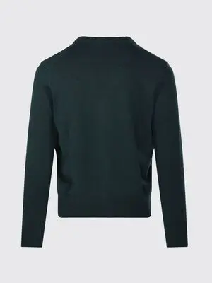 AMI Paris V-neck Cardigan - Green